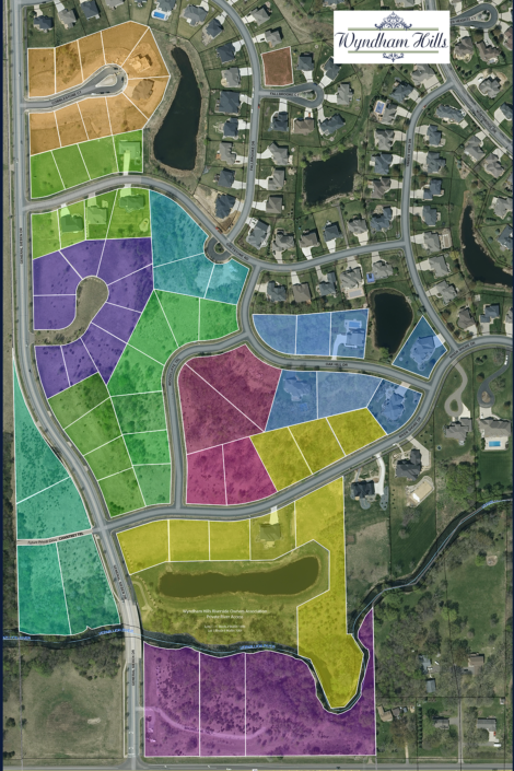 Plat Addition Map - Wyndham Hills Development